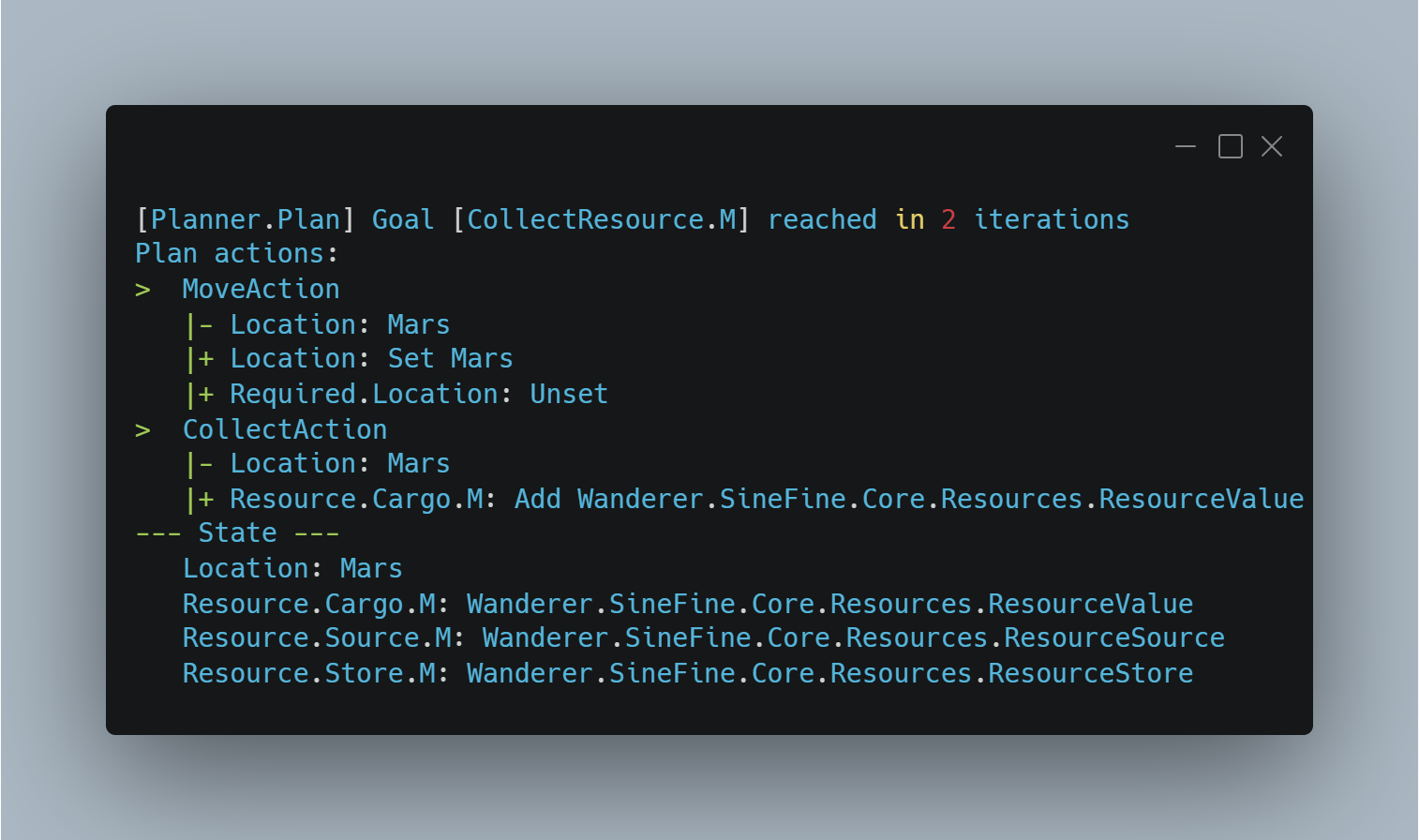 GOAP in Space - Details about the Unity implementation of a GOAP ...